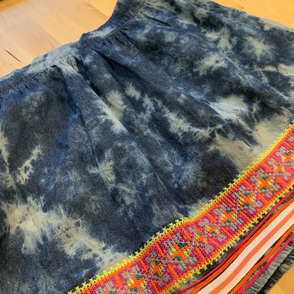 Staring at Stars | Skirts | Staring At Stars Bleached Denim Mini Skirt ...